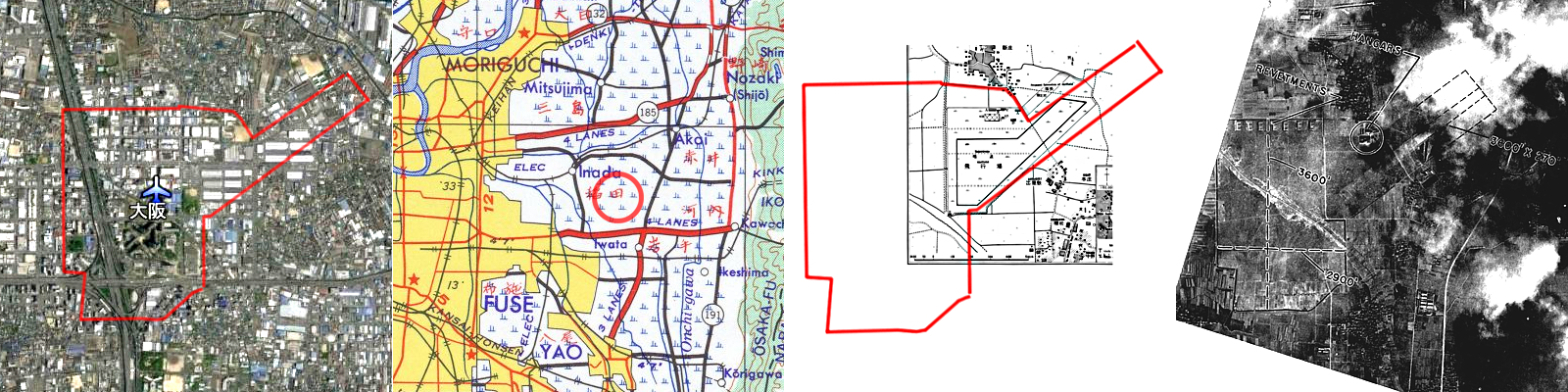 近畿地方所在旧陸海軍航空基地